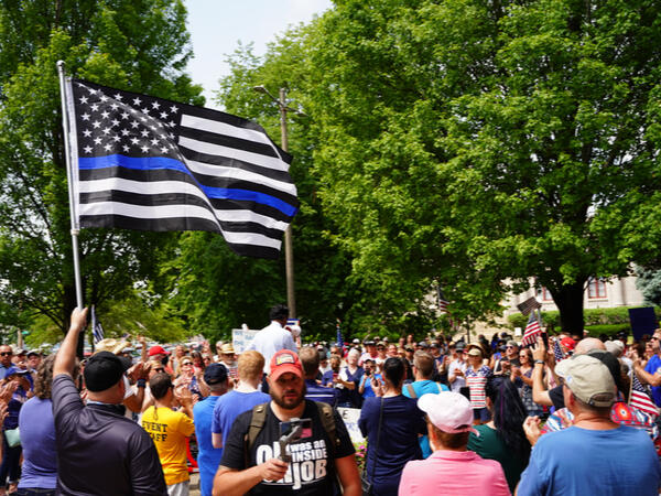 Most Want ‘Blue Lives Matter’ Laws to Protect Police, Fear for Public ...